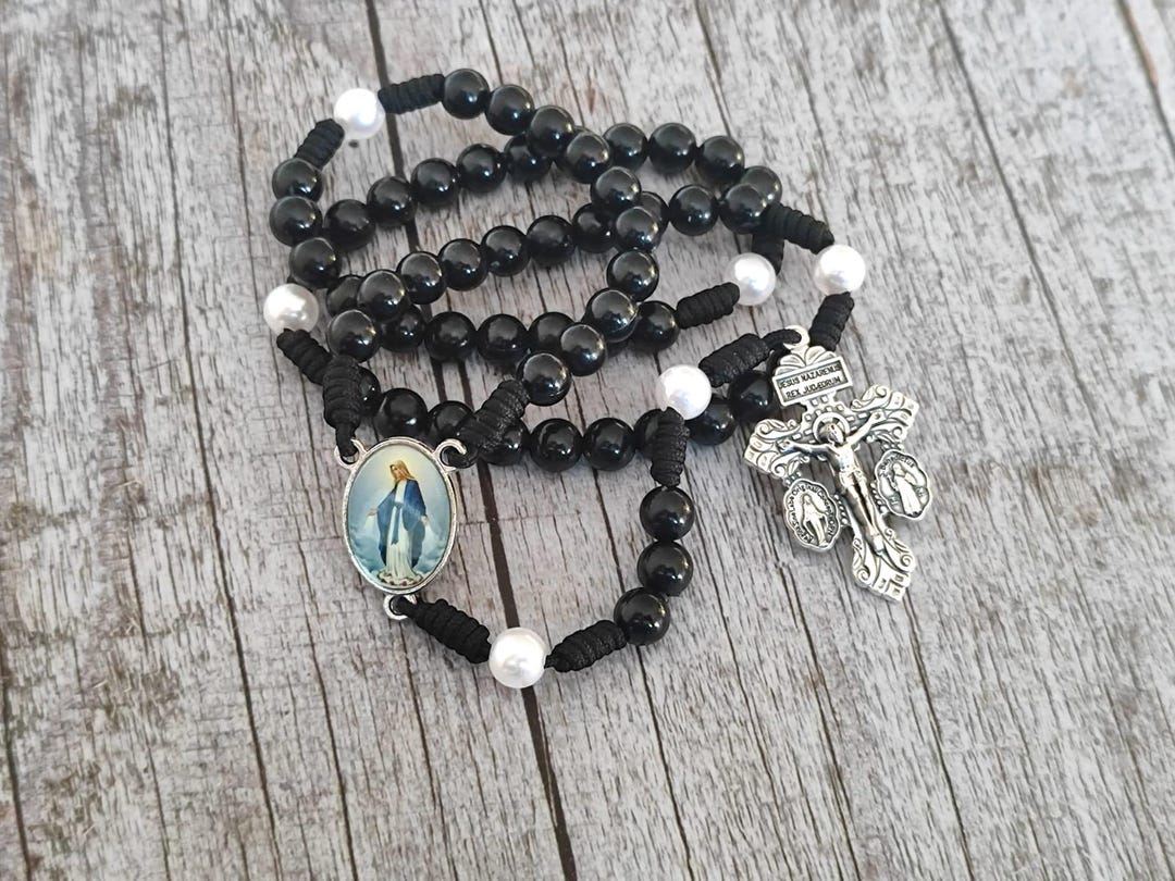 Pardon Cross Rosary Miraculous Medal Rosary Holy Spirit - Pardon Cross ...