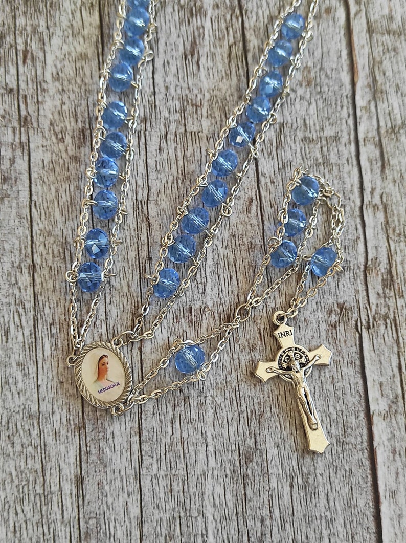 Ladder Rosary Ladder to Heaven ROSARY St Benedict Rosary Gift - Etsy