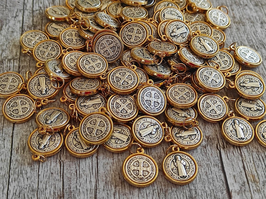 Saint St Benedict Medals Holy Medals Catholic Medals - Etsy