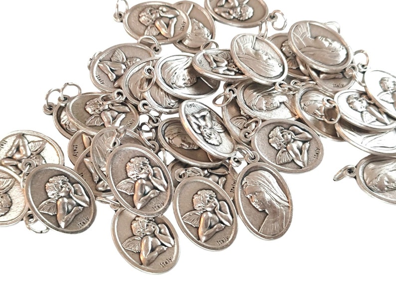 St Raphael Angel Medals Medal Guardian Angel Catholic Gifts - Etsy