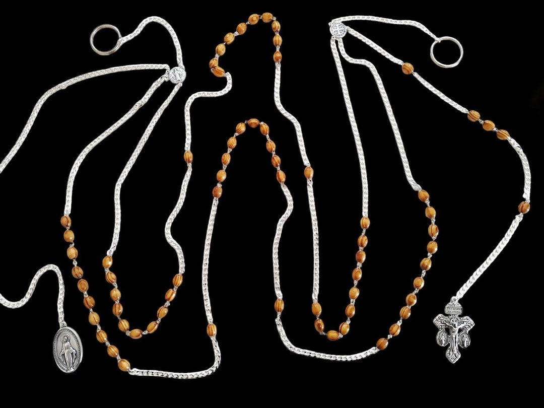 BELT HABIT ROSARY Brigittine Carmelite, 6 Decade Rosary 70 Inch - Etsy