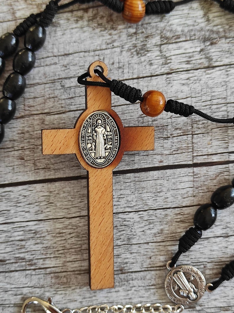 Franciscan Rosary Crown Wooden Rosary With St. Francis BELT - Etsy