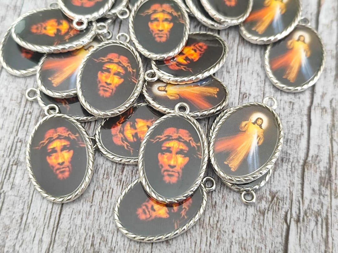 Jesus Christ Medal, Jesus Christ Holy Face Medal Pendant Box 15, 25, 50 ...