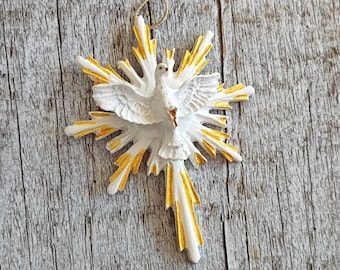 Holy Spirit of God Wall Trinity Dove Statue Confirmation Keepsake - Etsy