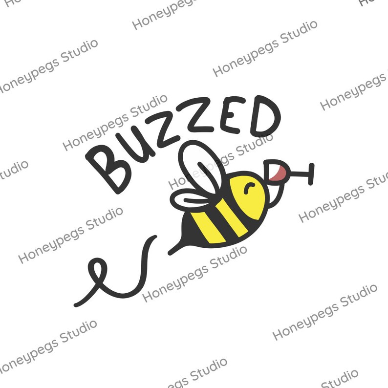 Buzzed Bee SVG Vector Clip Art Design Circuit Cut File Crafts | Etsy