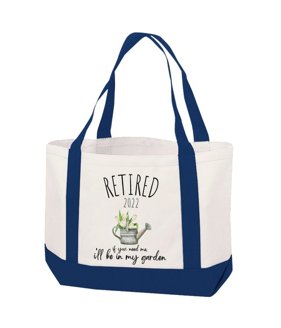 Personalized Retirement Tote Bag for Women If You Need Me - Etsy