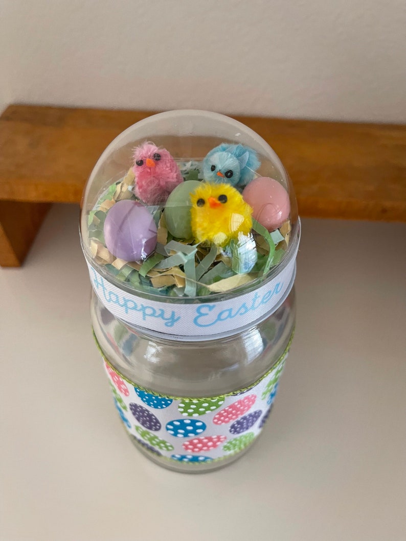 Easter Decorative Jars - Etsy