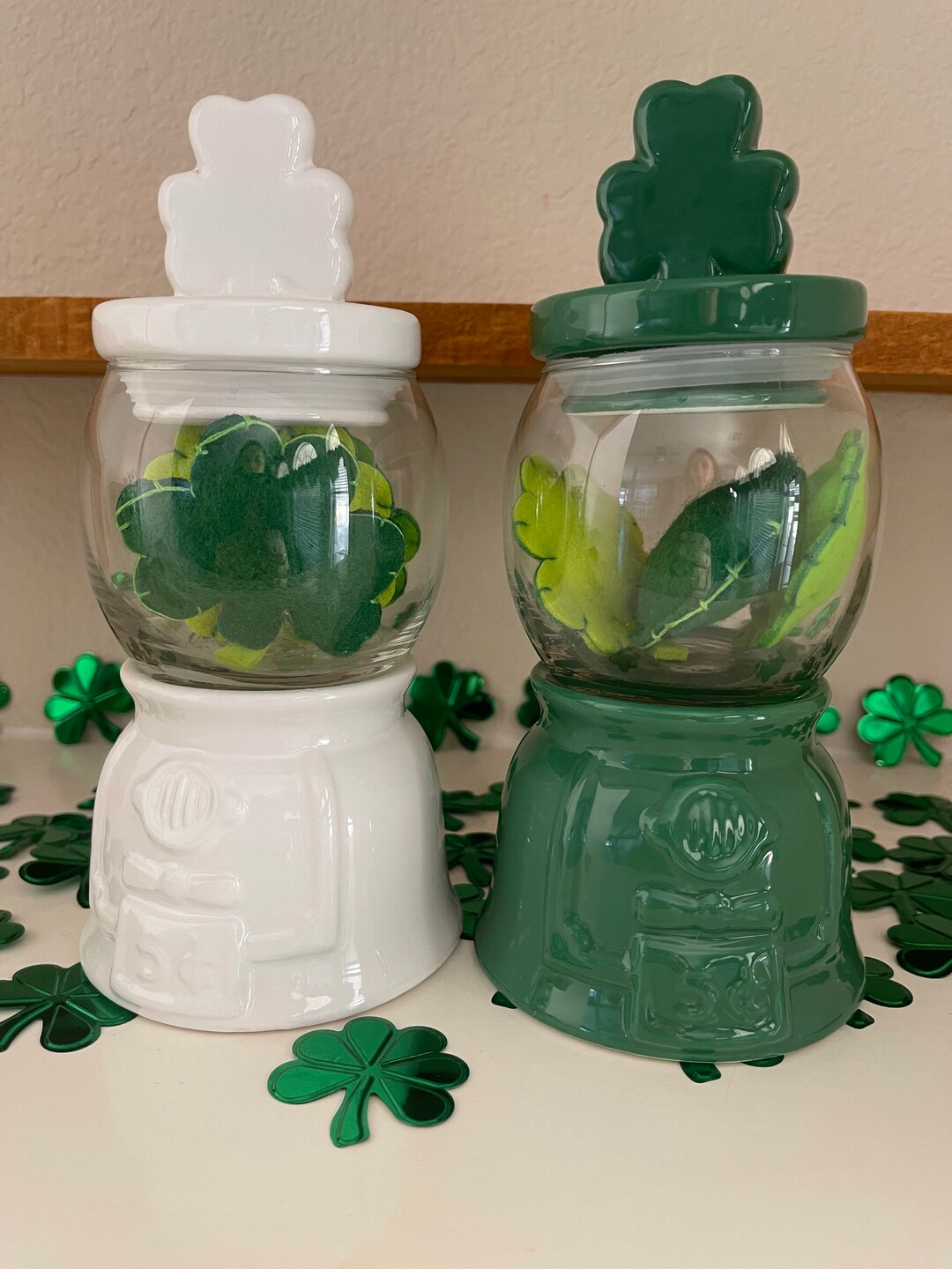 Mini St. Patricks Day Gumball Machines - Etsy