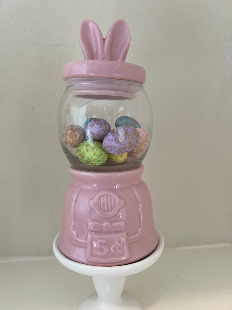 Easter Tier Tray Decor, Mini Gumball Machines - Etsy