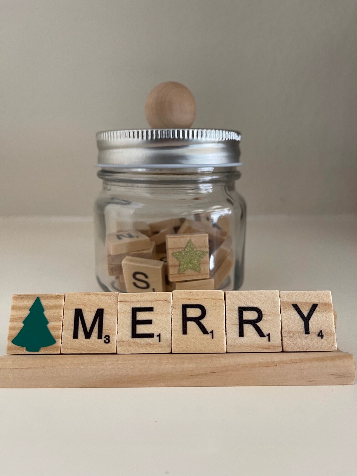 Scrabble Letter Set - Etsy