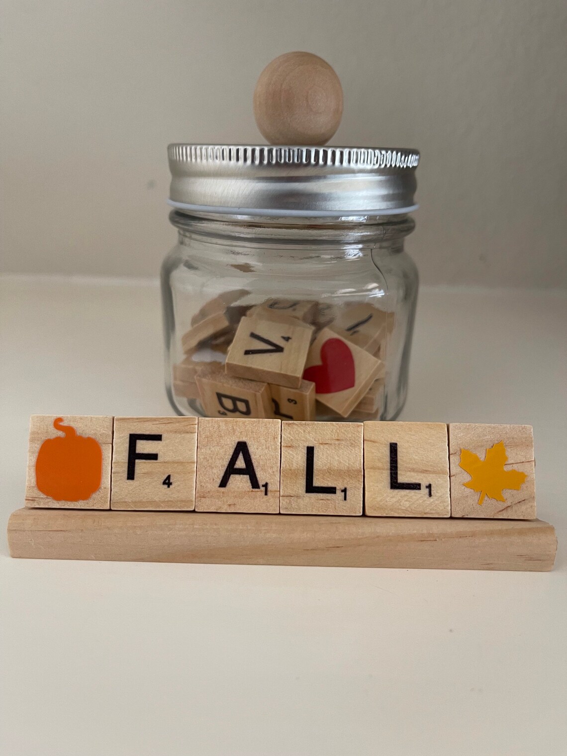 Scrabble Letter Set - Etsy