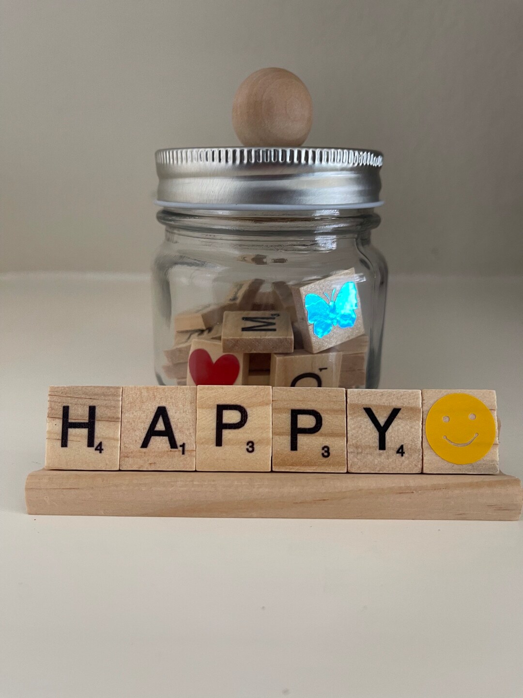 Scrabble Letter Set - Etsy