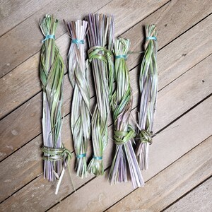 5" Sweetgrass Braid: Ethically Sourced Cleansing Sage for Positive ...