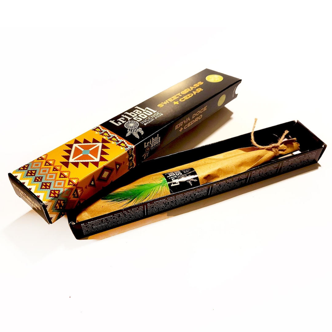 Sweetgrass & Cedar Native Indian Incense Smudge Sticks - Etsy