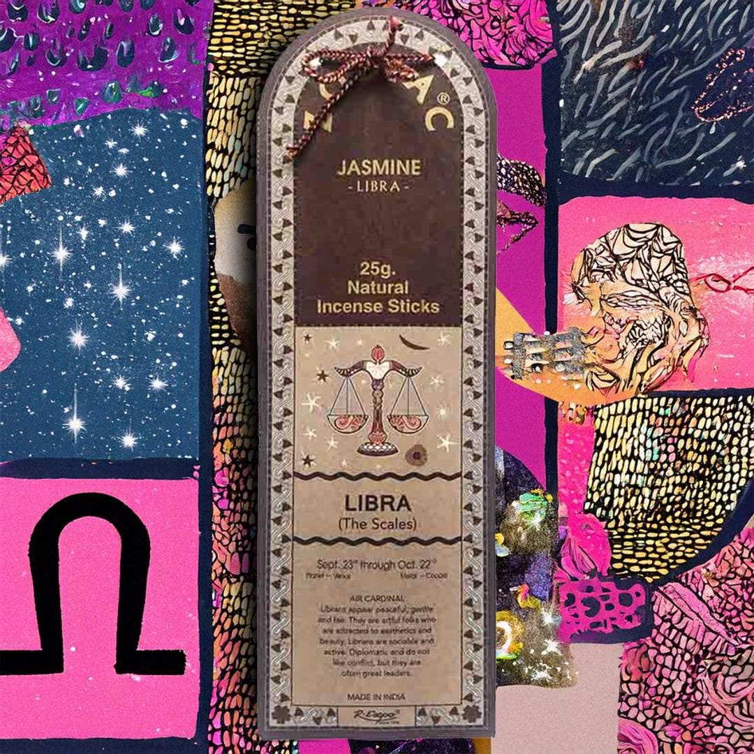 Libra Incense, Natural Incense Sticks, Jasmine Scented (september 23 ...