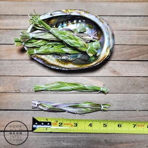 5" Sweetgrass Braid: Ethically Sourced Cleansing Sage for Positive ...