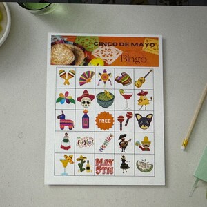 Cinco De Mayo Bingo - Etsy