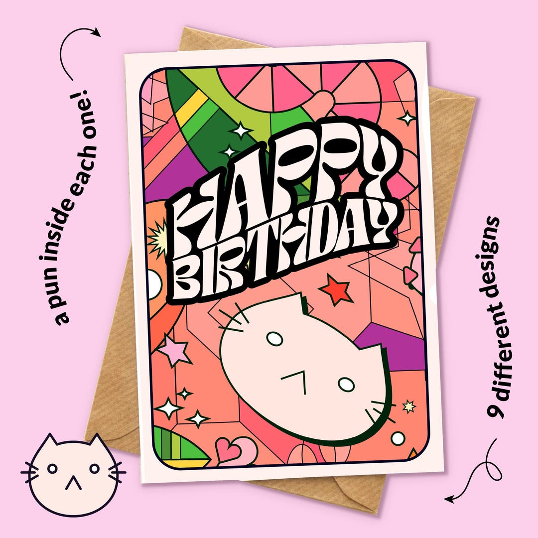 Punny Greeting Cards | Funny Birthday Card | Animal Pun Cards | Cute ...