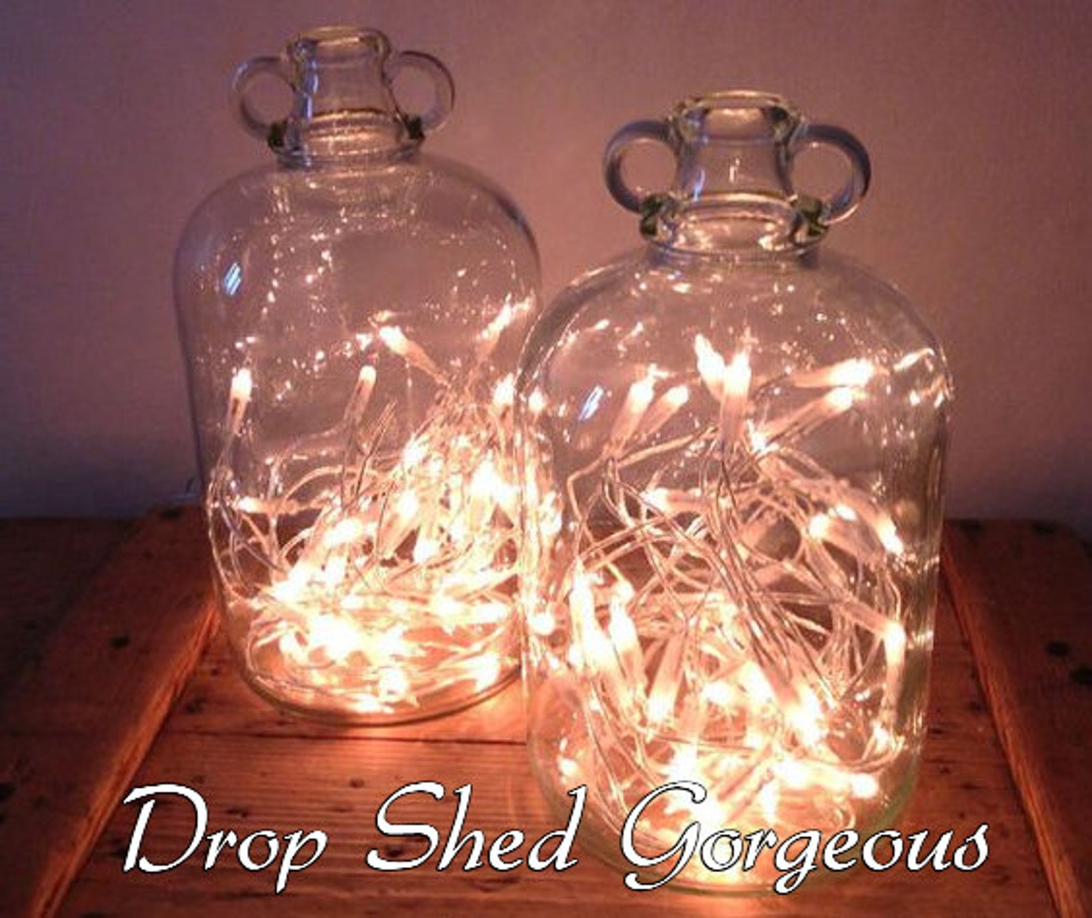 Gorgeous Re-loved Glass Vintage Demijohns Up-cycled Into Beautiful ...