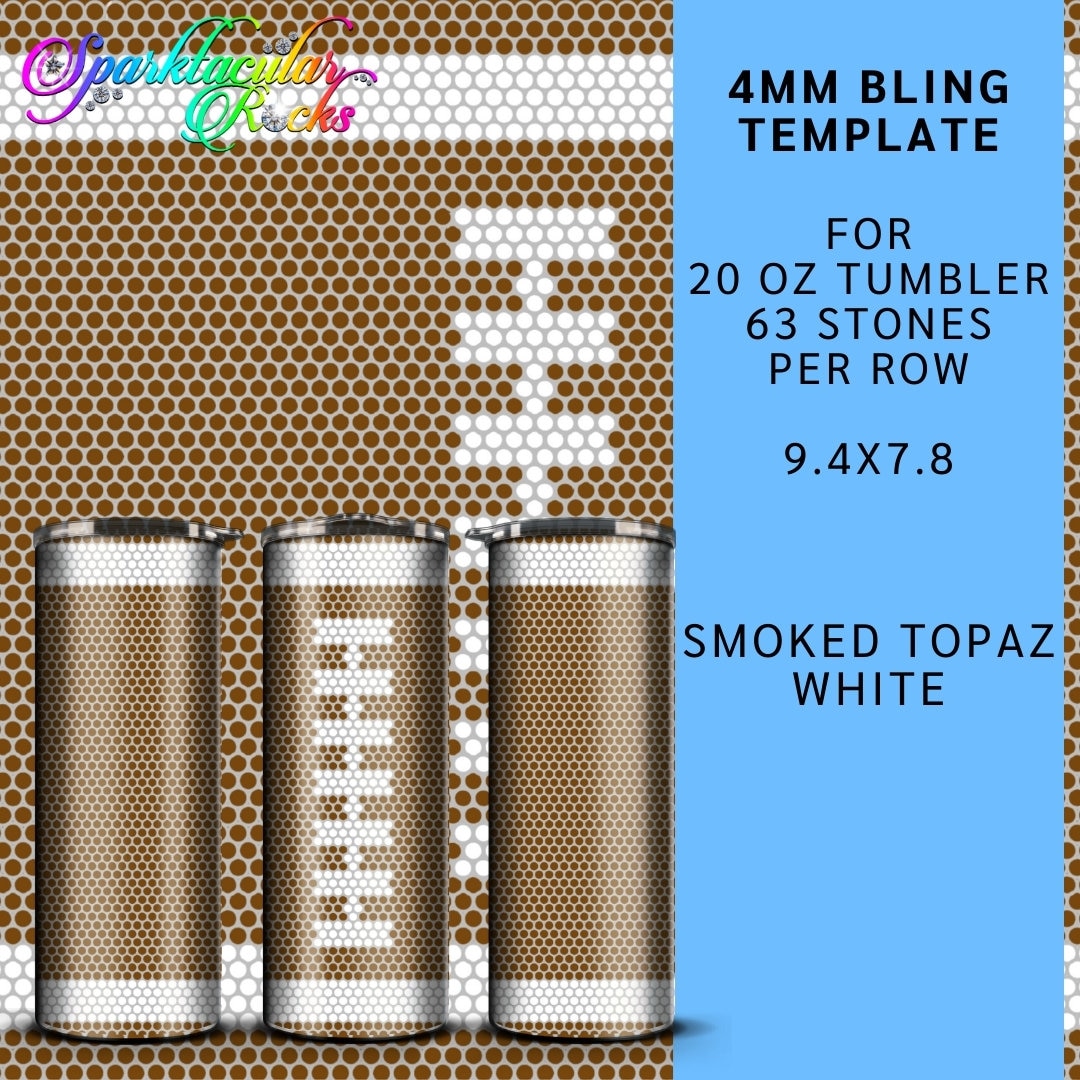 100 Bling Tumbler Template Ss16 4mm Bling Template Bling 63 Stones per ...