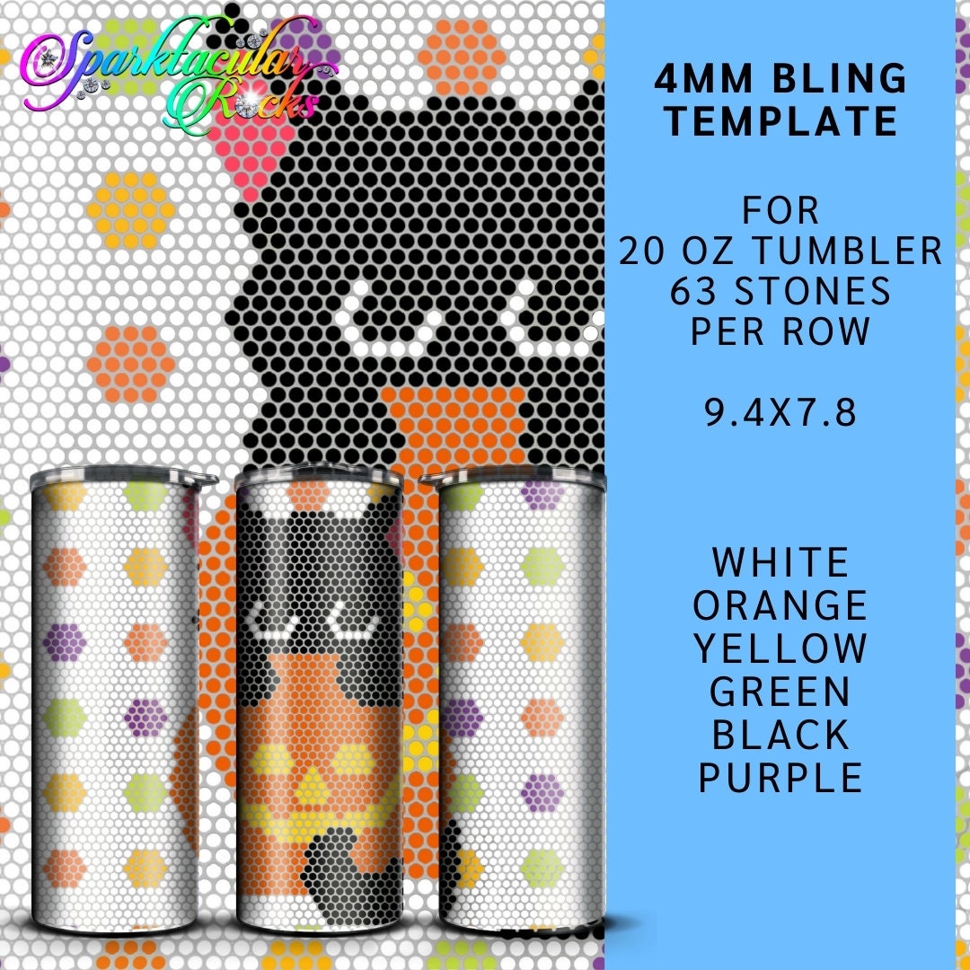 104 Bling Tumbler Template Ss16 4mm Bling Template Bling 63 Stones per ...