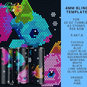 333 Fish Angel Neon Sea Creature Bubble Rhinestones Templates | Ss16 ...