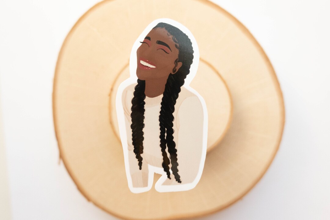 Twist Girl Sticker , Trendy Sticker , Cute Sticker ,die-cut Sticker ...