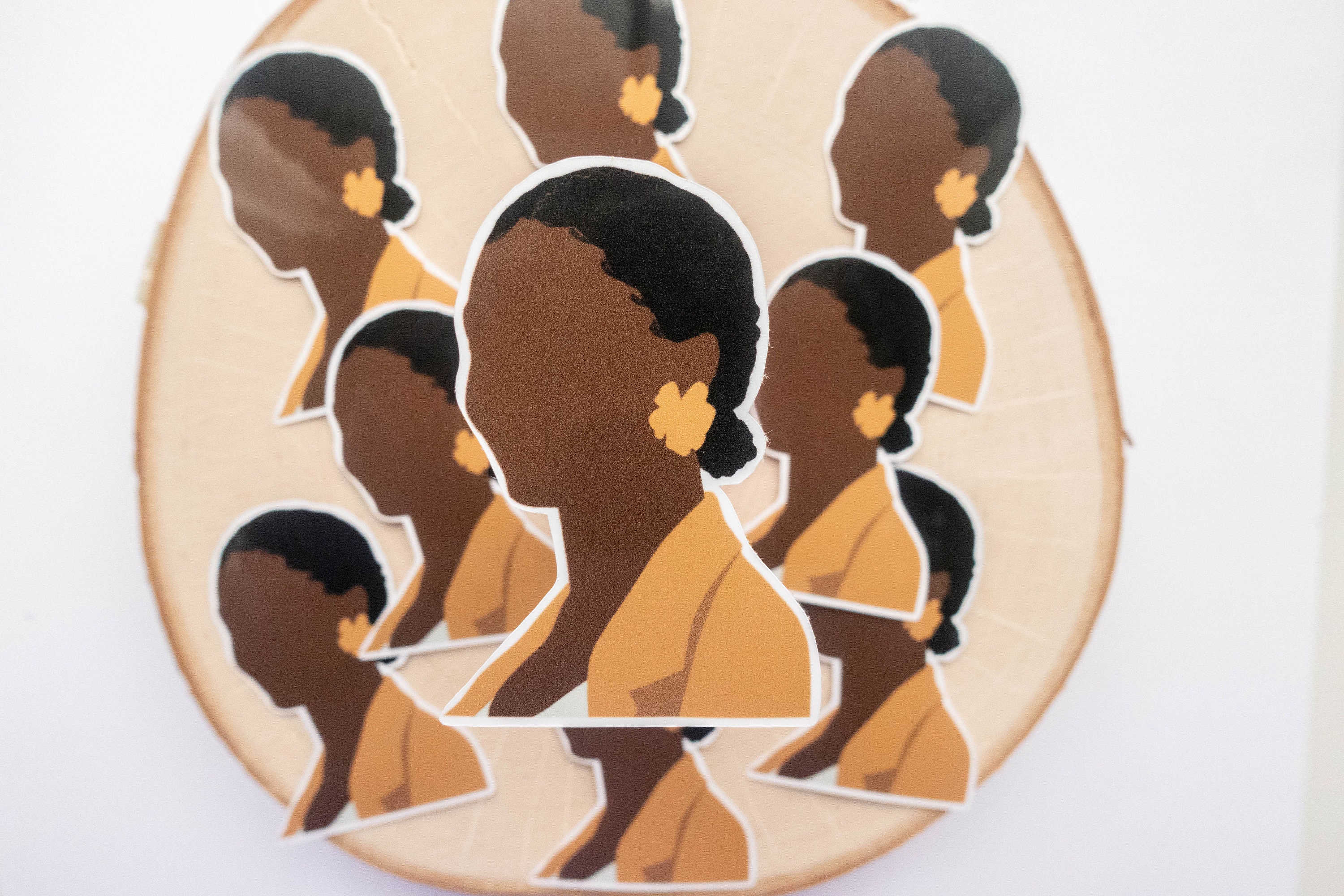 Black Queen Stickers Black Woman Sticker Black Girl | Etsy