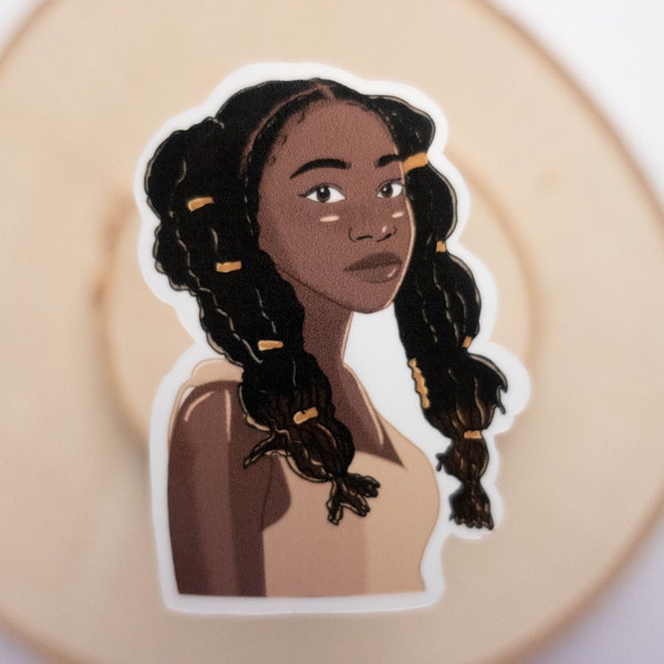 Black People Sticker - Etsy