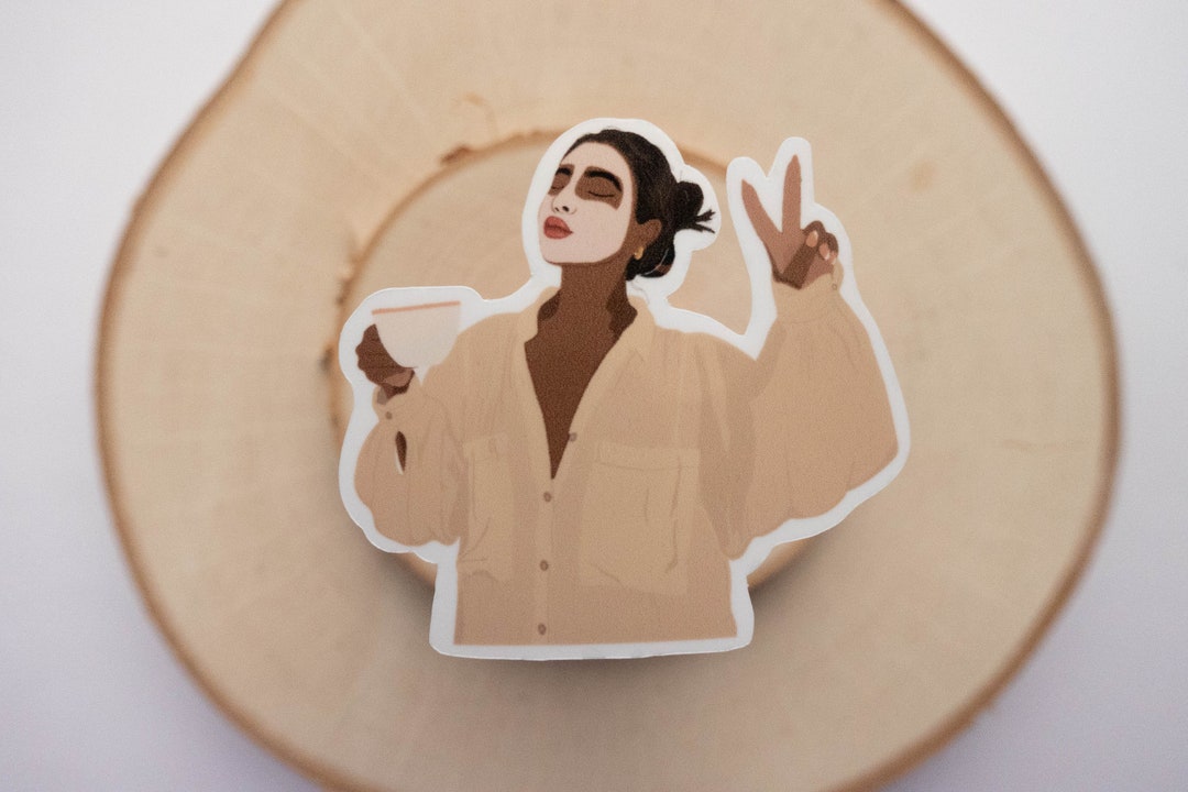 Self Care Woman Sticker , Black Woman Sticker, Black Girl Sticker,for ...