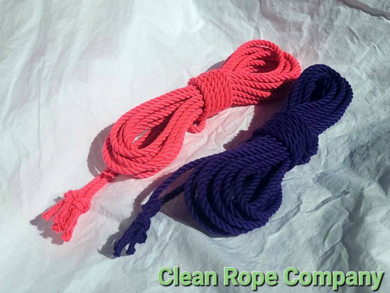 Shibari/ Kinbaku POSH Rope 1× 30ft, 5mm, Ready-to-use POSH Rope for ...