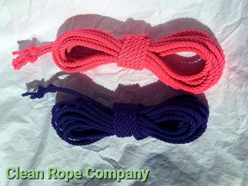 Shibari/ Kinbaku POSH Rope 1× 30ft, 5mm, Ready-to-use POSH Rope for ...