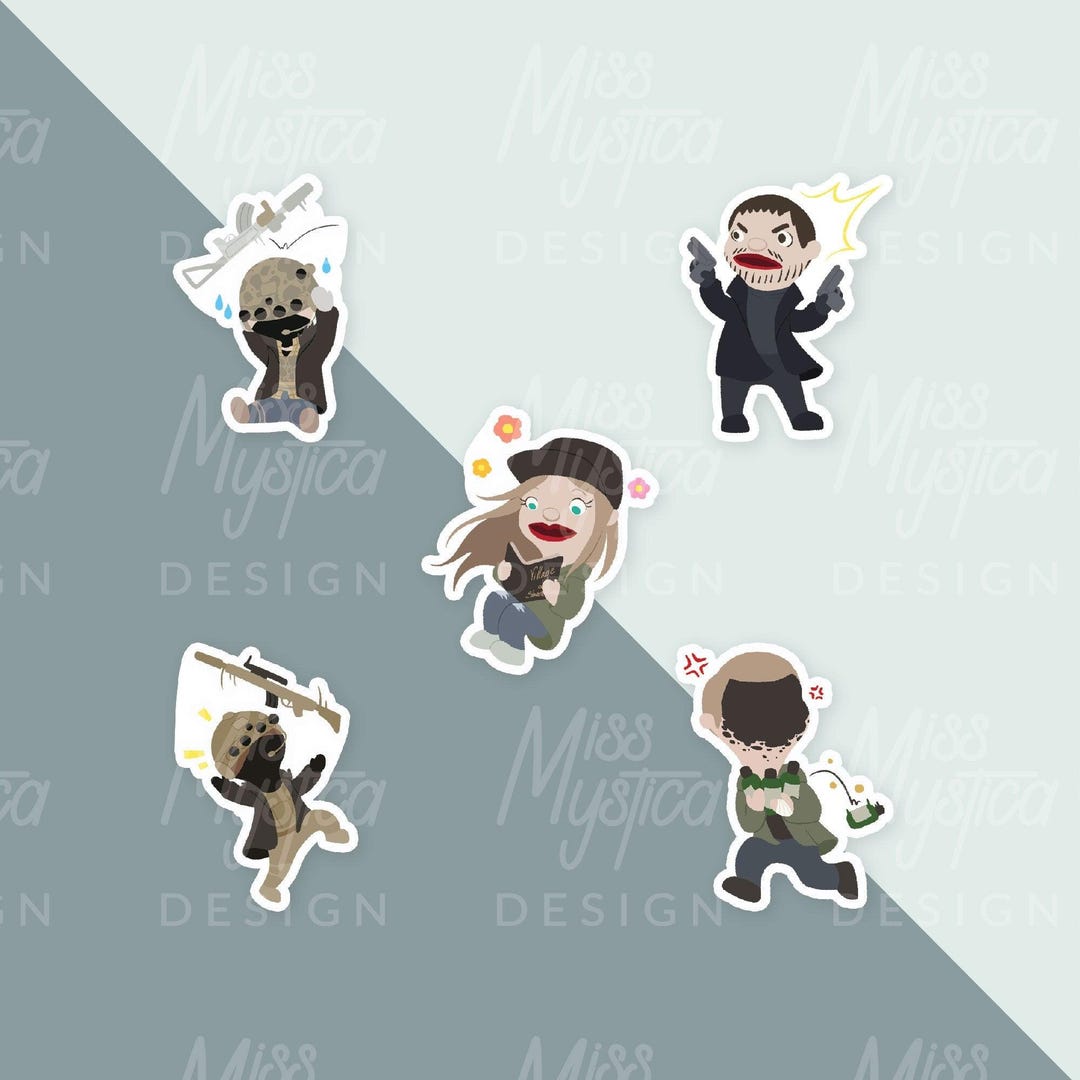 Sticker | RE 8 Village Puppet Style - Etsy