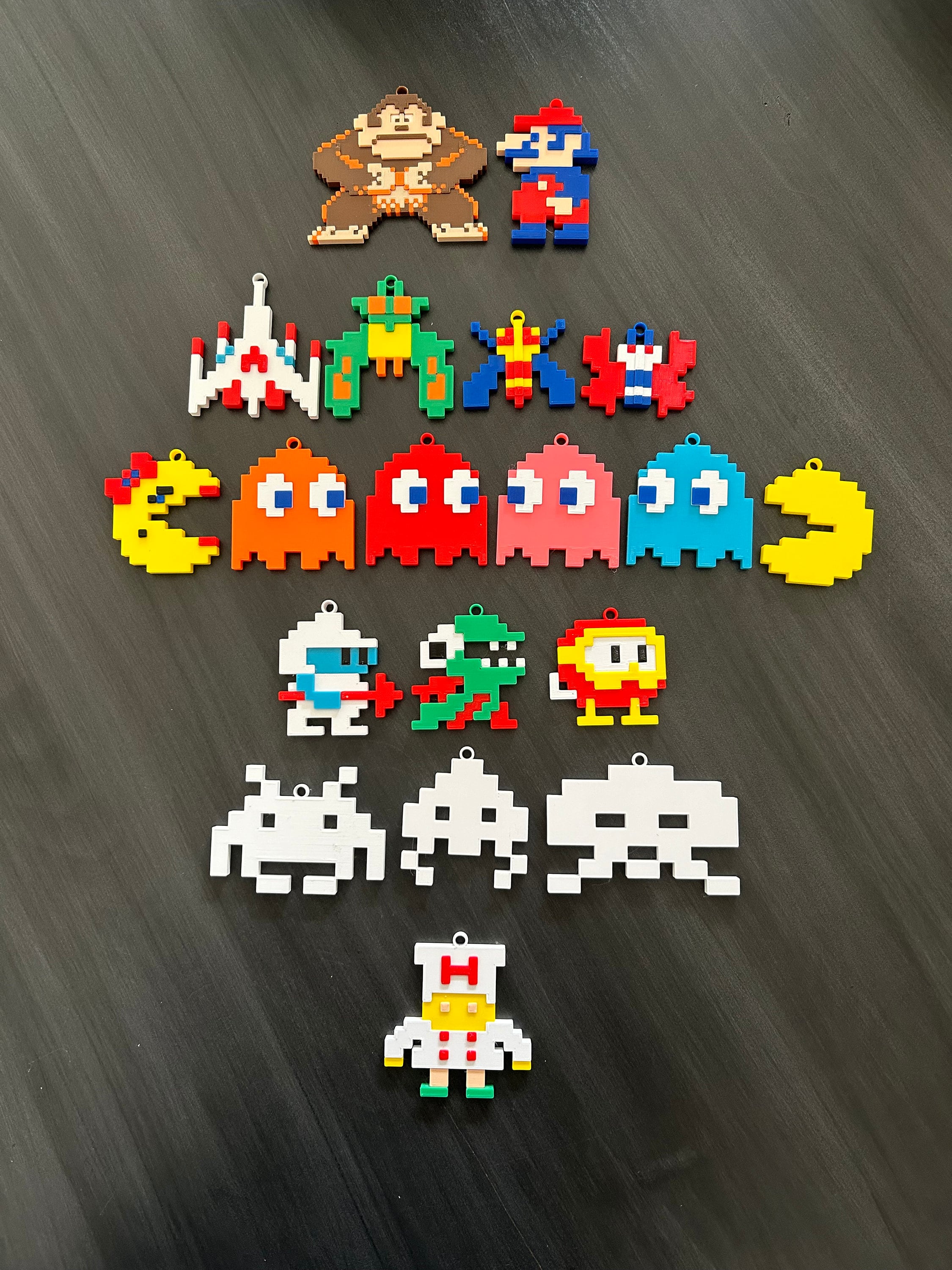 Dig Dug Retro Arcade Game Christmas Ornaments (individual or Set) - Etsy