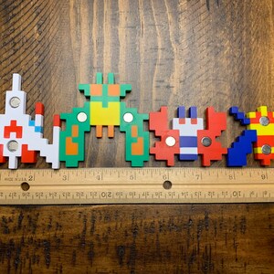 Galaga Magnets Retro Arcade Game (individual or Set) - Etsy