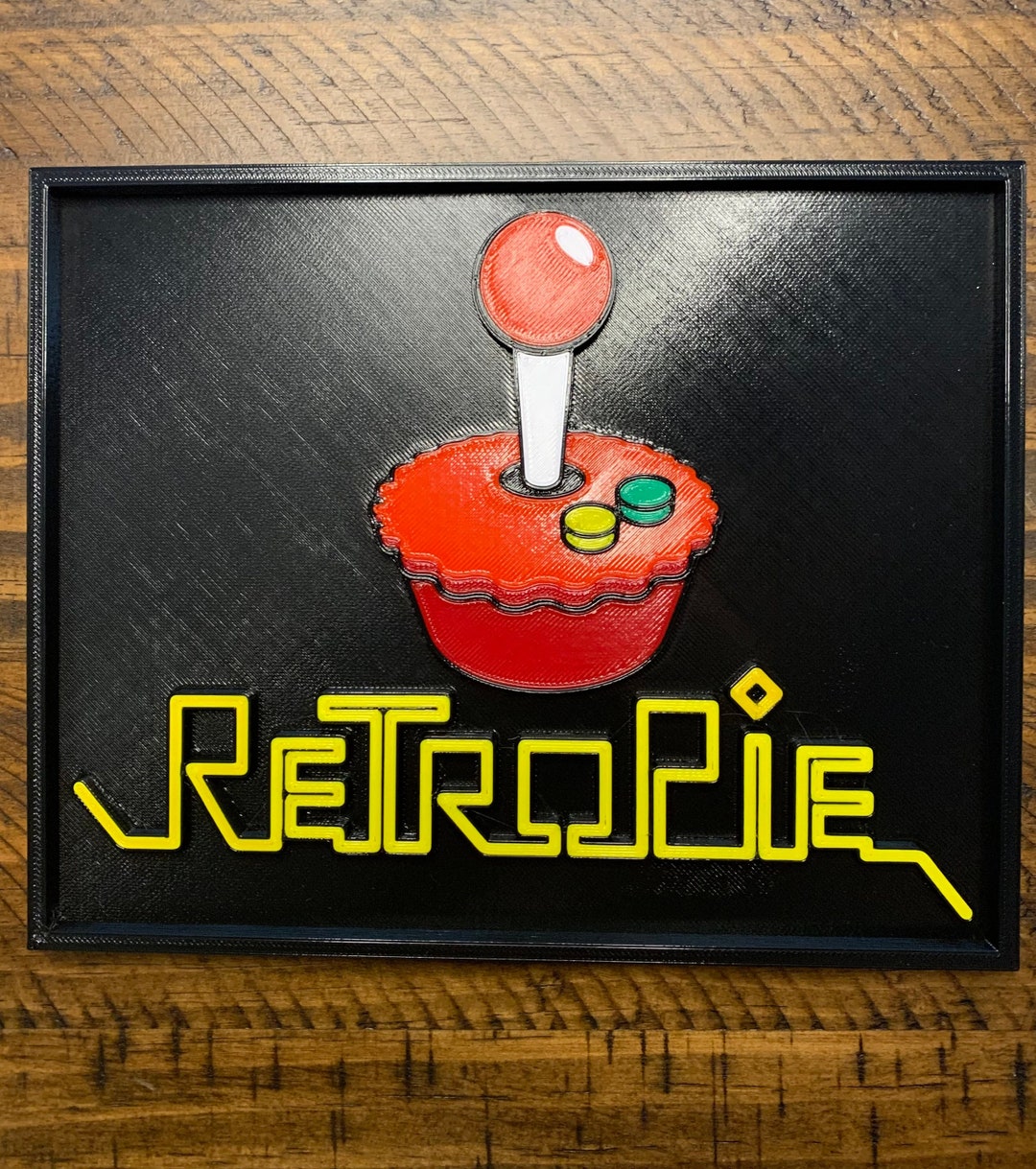 3-D Printed Retropie Logo Wall Decor, Decoration - Etsy