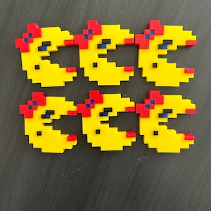 Retro Arcade Game Cupcake/cake Toppers, 8-bit Party Decorations - Etsy