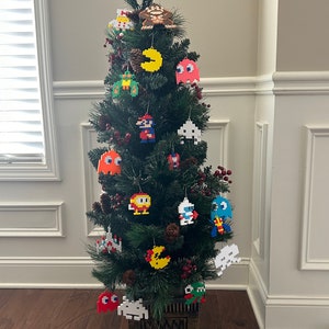Galaga Retro Arcade Christmas Ornaments (individual or Set) - Etsy