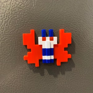 Galaga Magnets Retro Arcade Game (individual or Set) - Etsy