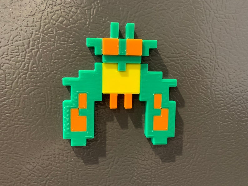 Galaga Magnets Retro Arcade Game (individual or Set) - Etsy