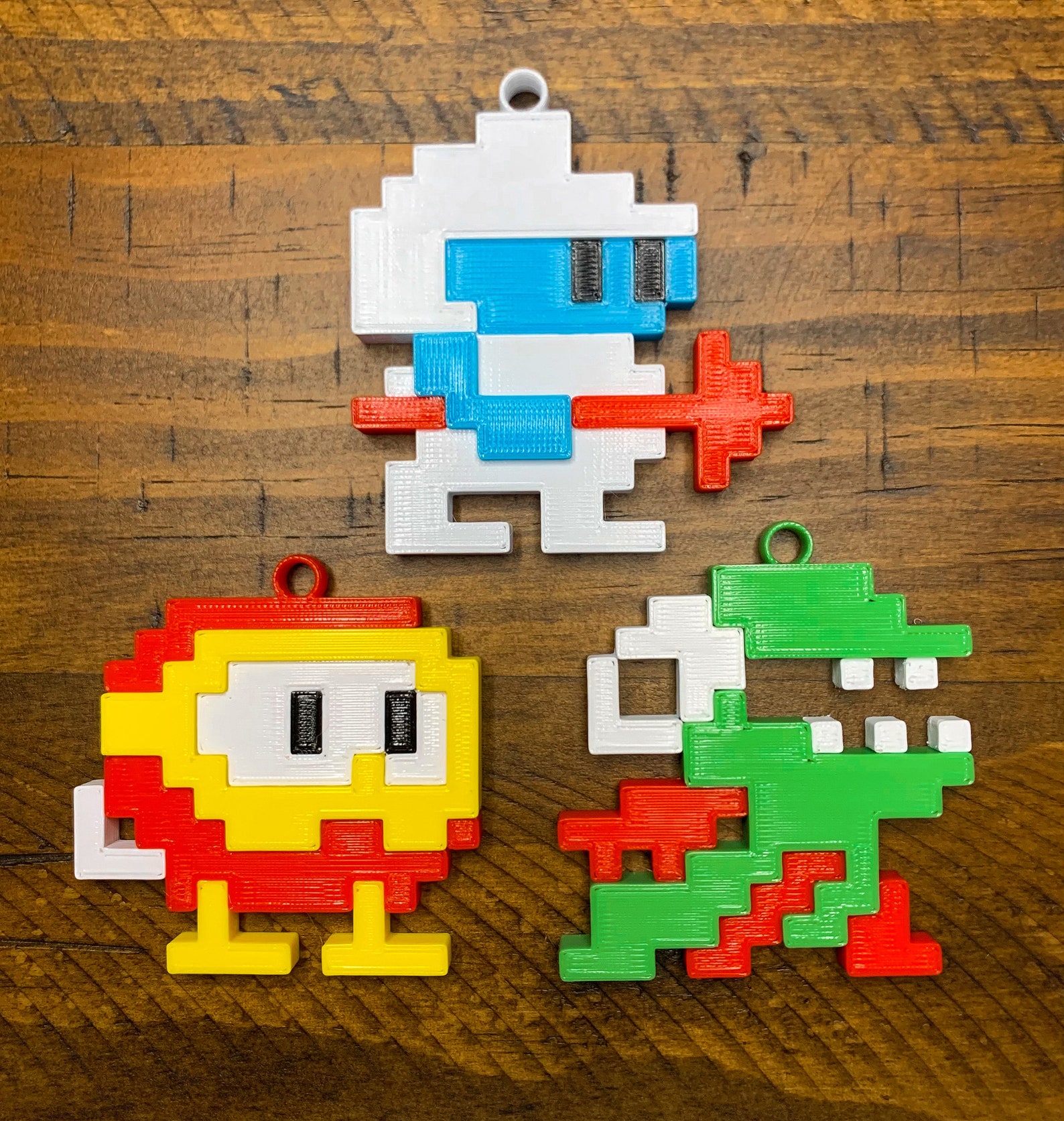 Dig Dug Retro Arcade Game Christmas Ornaments (individual or Set) - Etsy