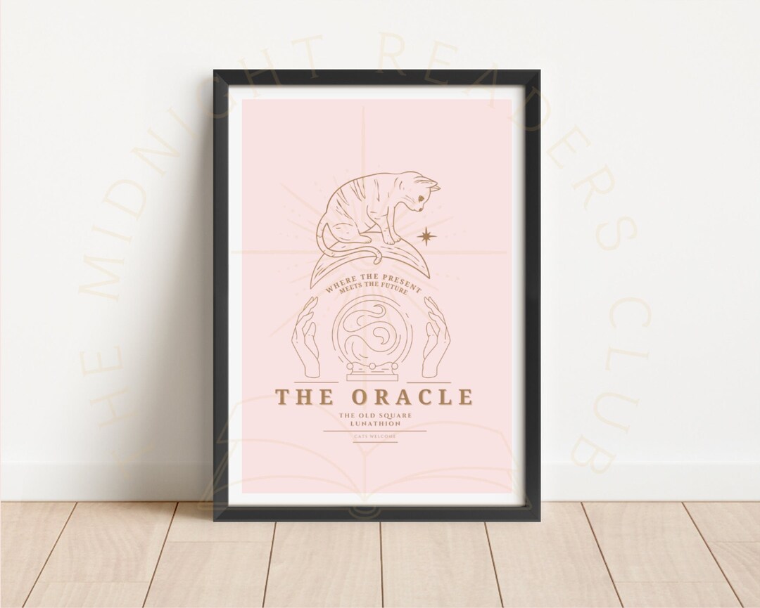 The Oracle Print (crescent City) - Etsy