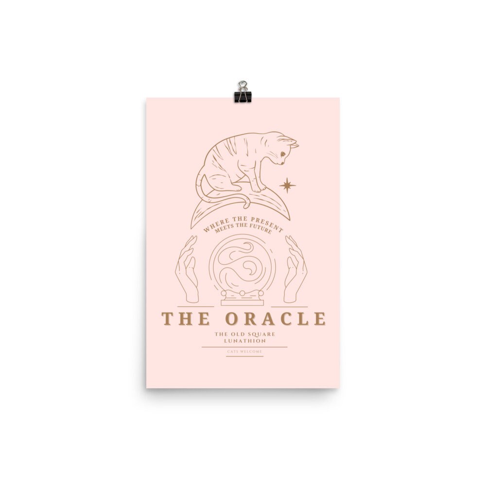 The Oracle Print crescent City - Etsy
