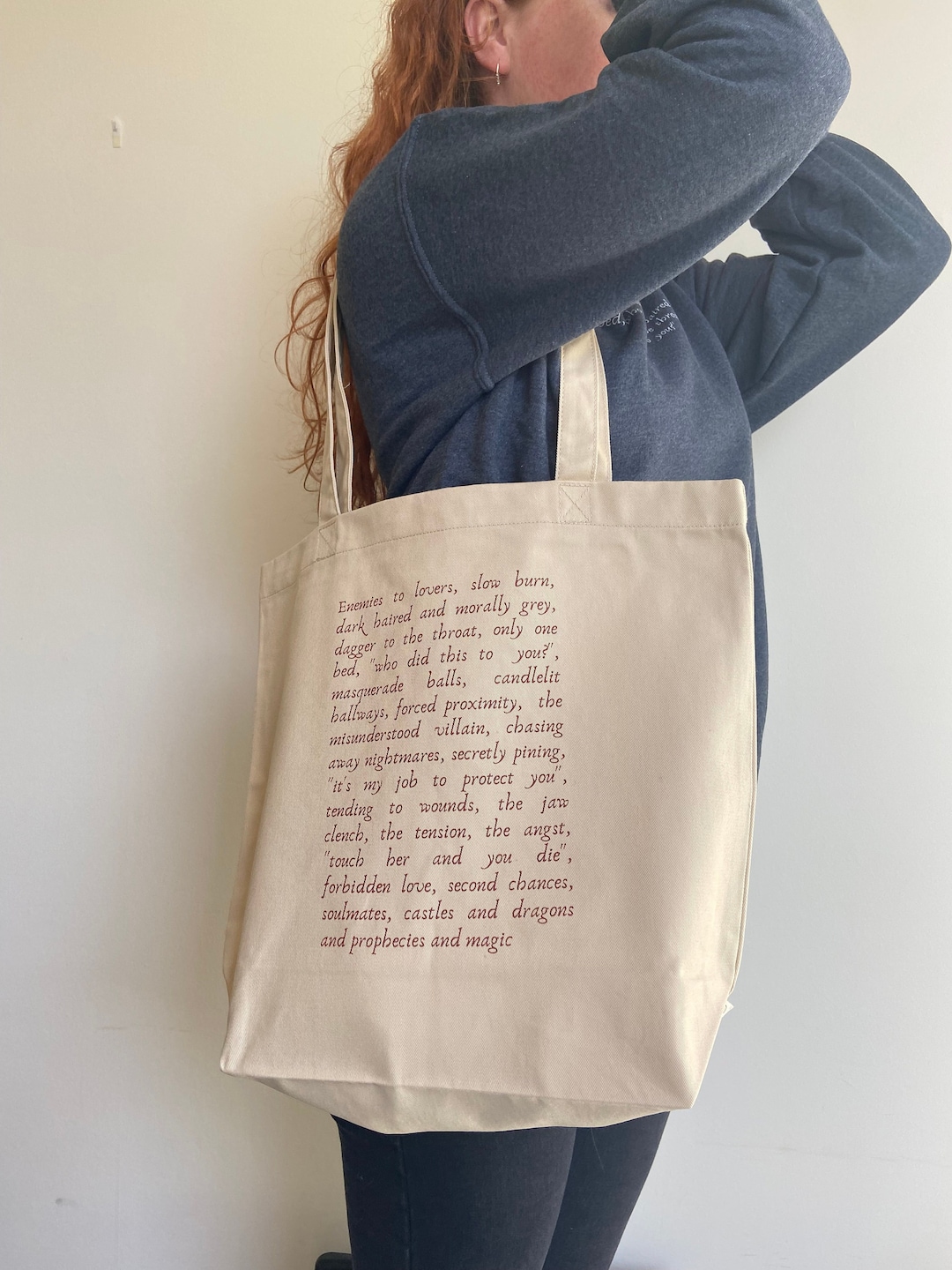 Enemies to Lovers Trope Tote Bag - Etsy