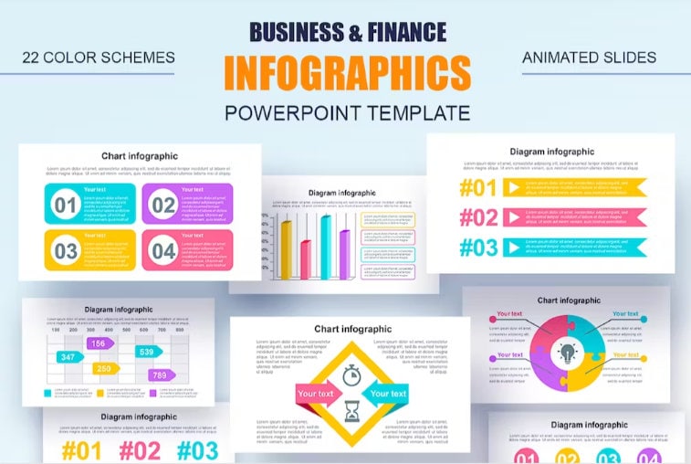 Infographics Powerpoint - Etsy