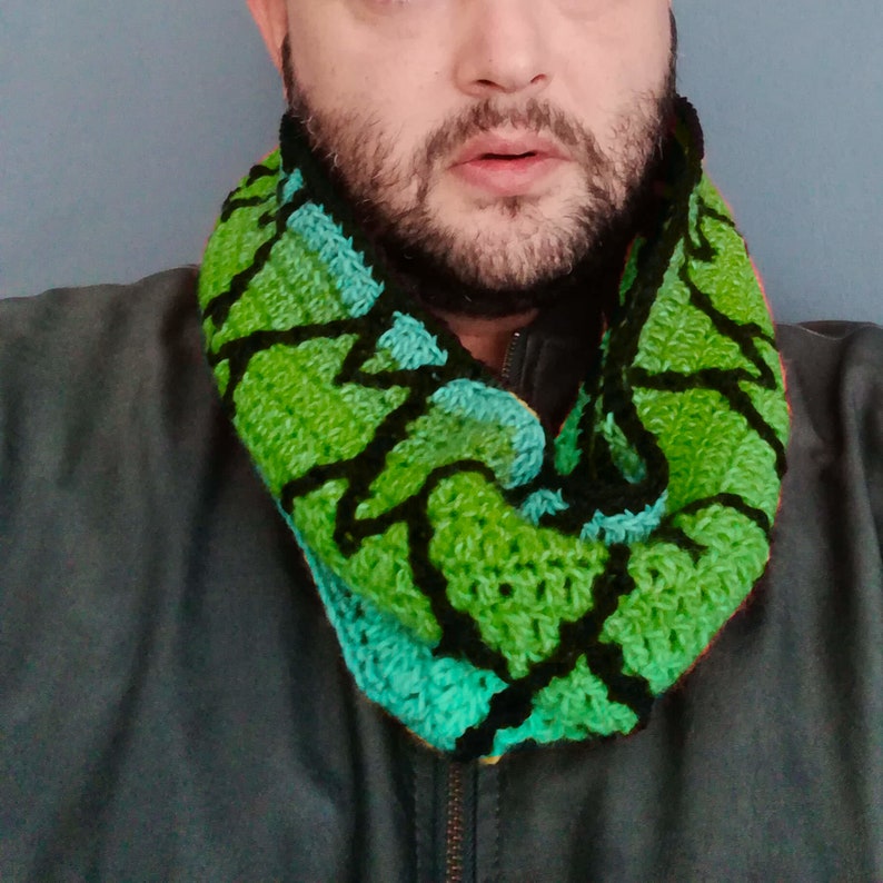 Scales Overlay Mosaic Crochet Pattern - Etsy