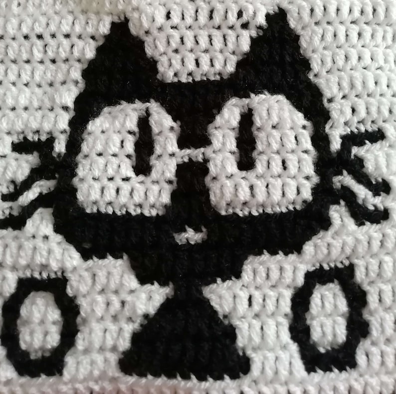 Cat Overlay Crochet Pattern - Etsy