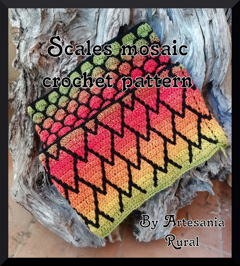 Scales Overlay Mosaic Crochet Pattern - Etsy