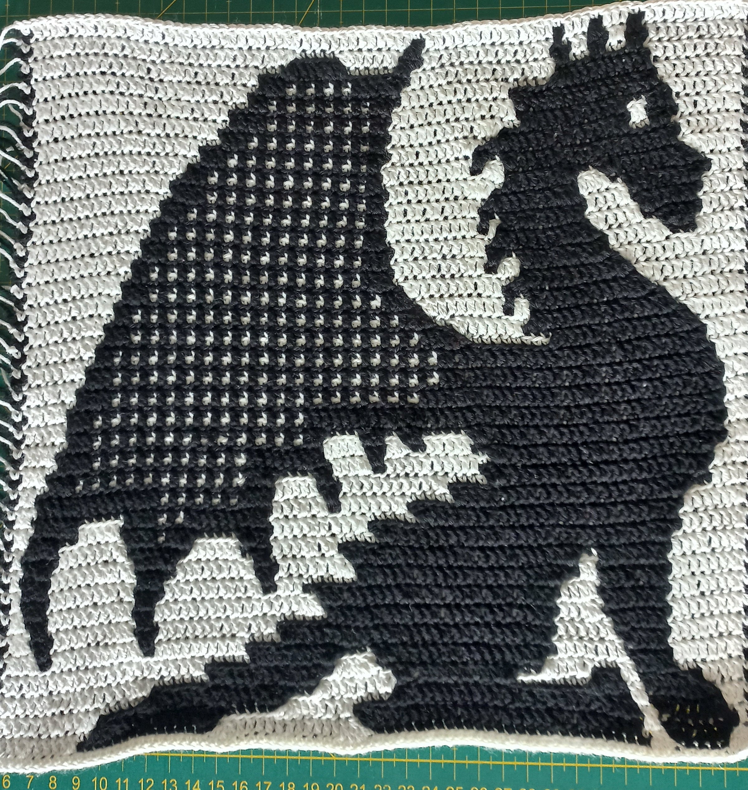Dragon Patrón Crochet Mosaico Diseño De Jos Campaner PDF - Etsy