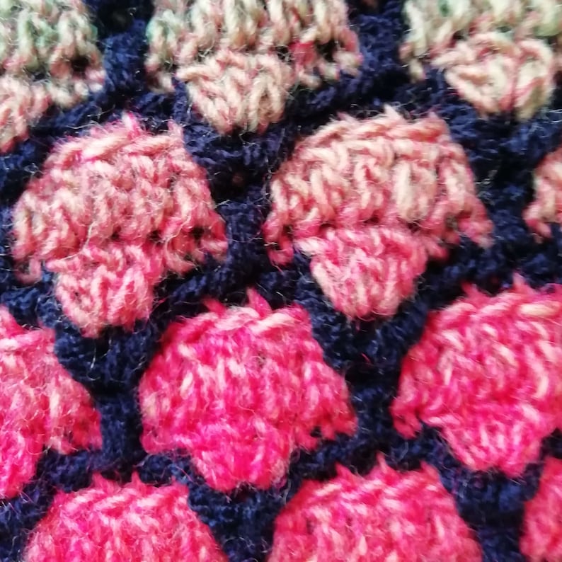 Scales Overlay Mosaic Crochet Pattern - Etsy